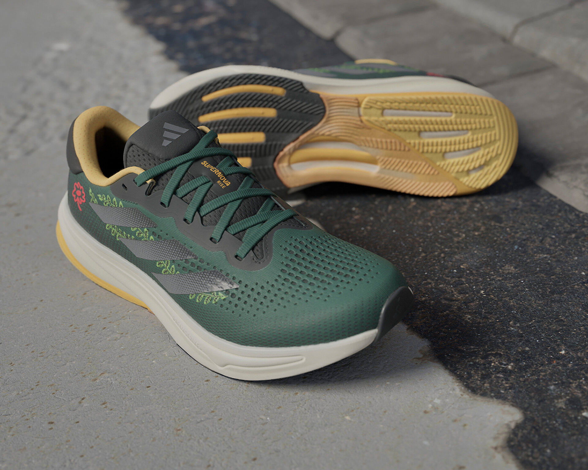 adidas Erkek Supernova Rise M Earth Day Yeşil ID0337